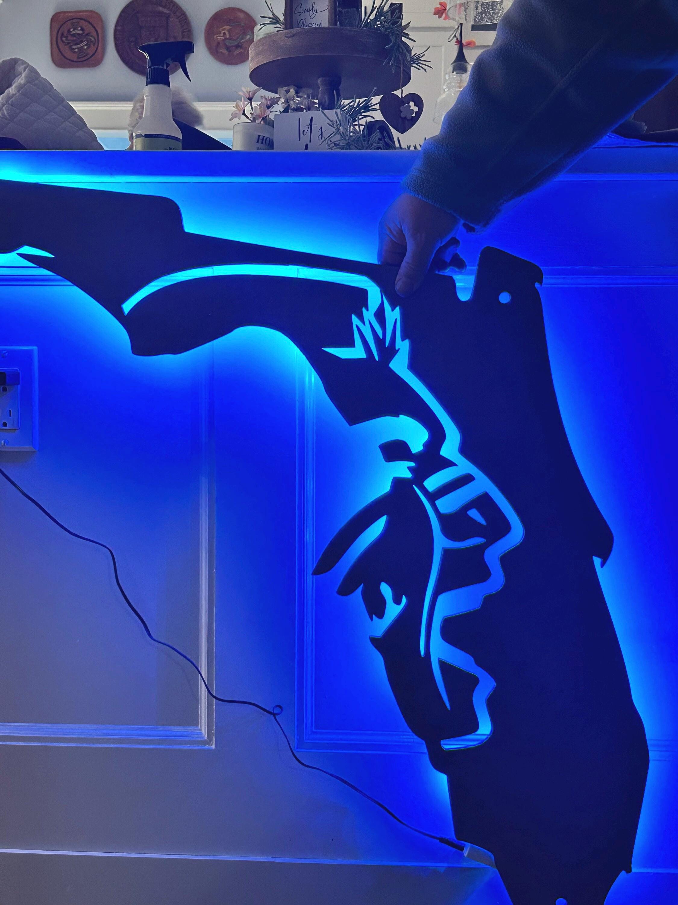 Lighted Acrylic Florida Seminole Sign - Etsy