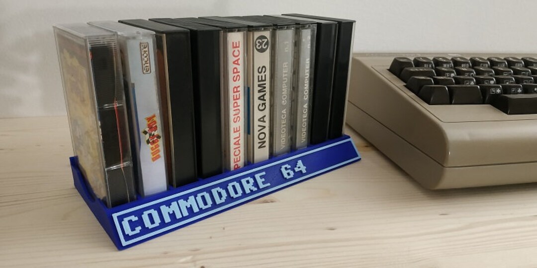 Commodore 64 Cassette Holder - Etsy