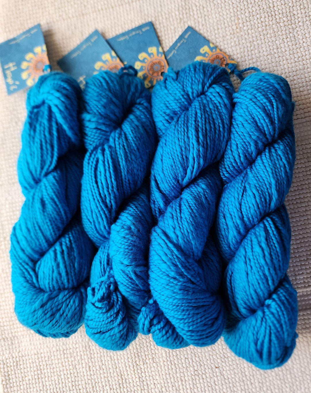 MIRASOL HAP'I 100% Peruvian Cotton Yarn, Worsted Wght. One Lot of Four ...