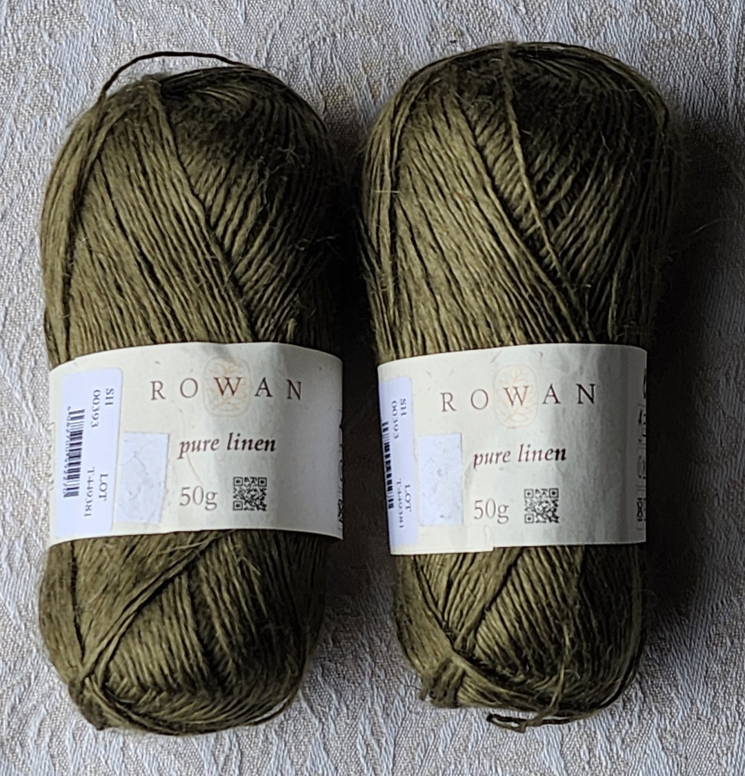 Rowan Pure Linen DK Weight. Four Lots of 2 Skeins in Colorado 393. - Etsy