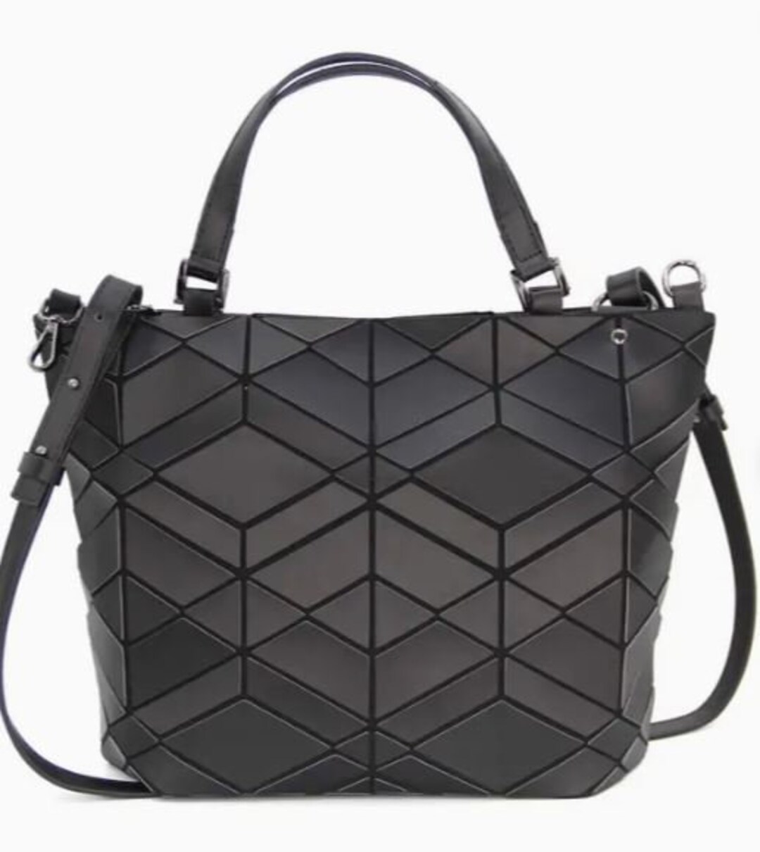 Geometric Black Large Handbag - Etsy