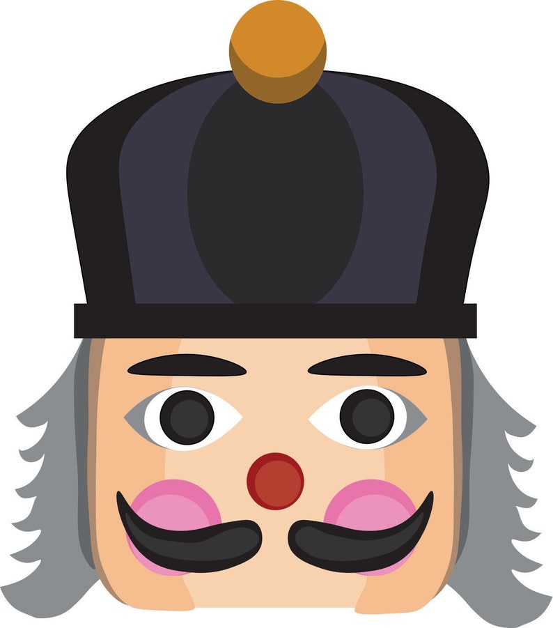 Nutcracker Head PNG - Etsy