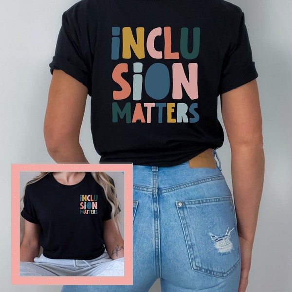 Inclusion is Cool Shirt - Etsy