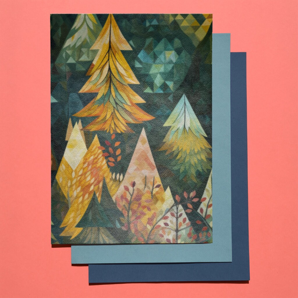 Seamless Tree Patterns, Geometric Tree Patterns, Tree Patterns for ...