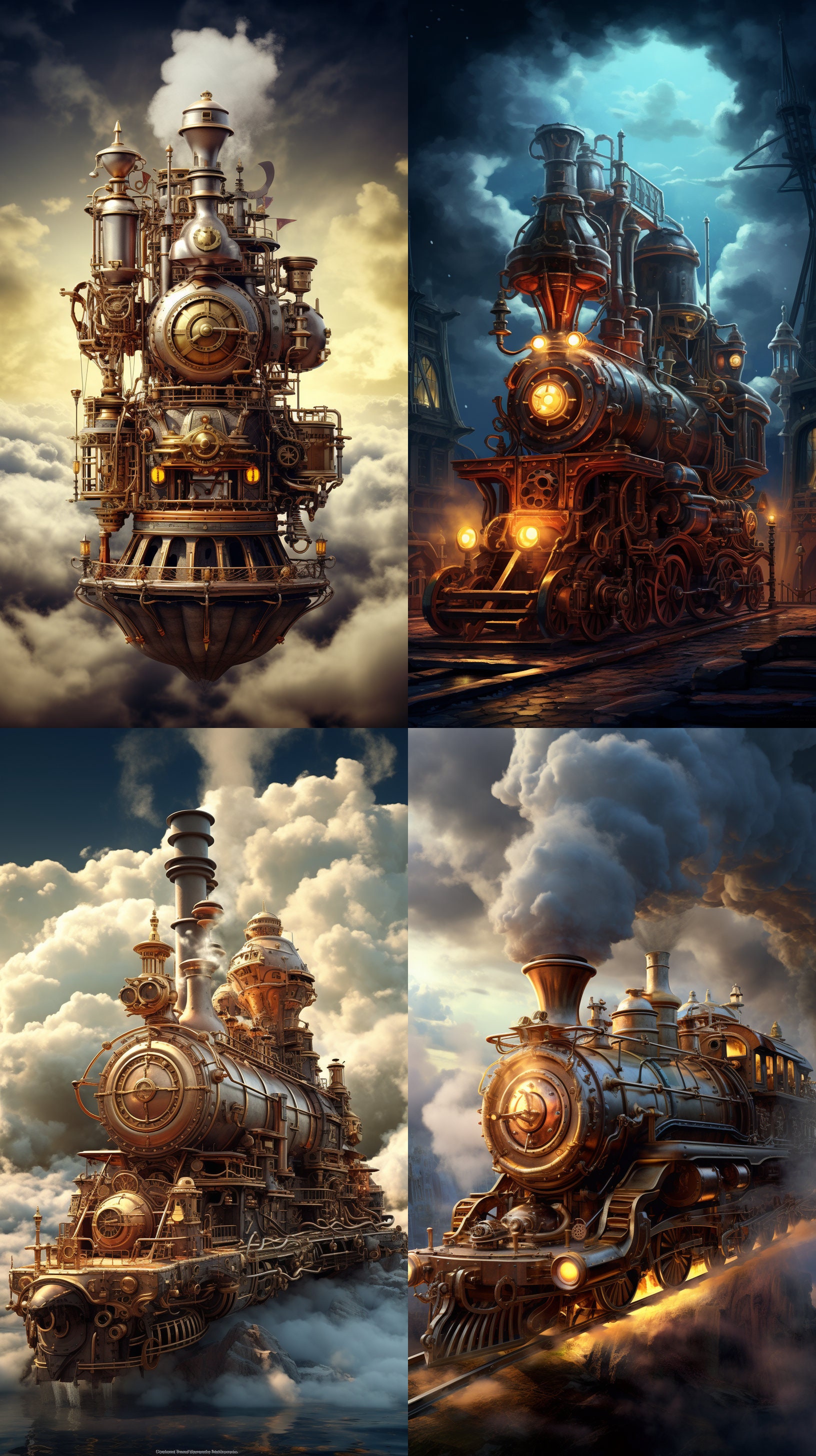 AI Professional Midjourney Prompt High Quality, Steampunk Prompt, Midjourney AI Art ...