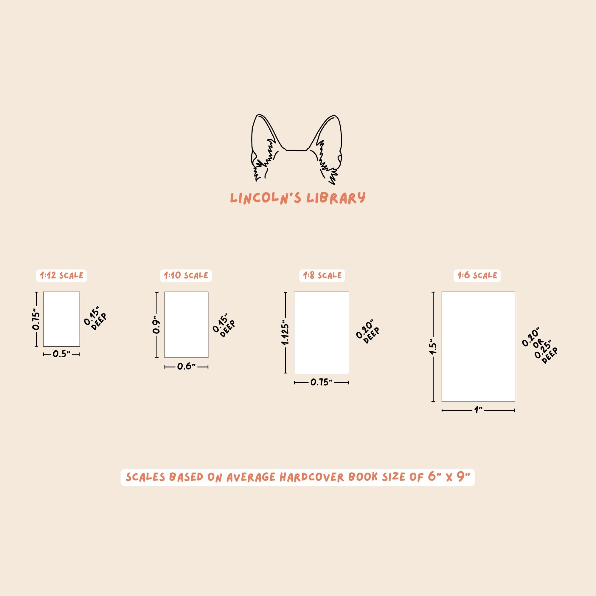 3D Printed Custom Mini Books - Etsy