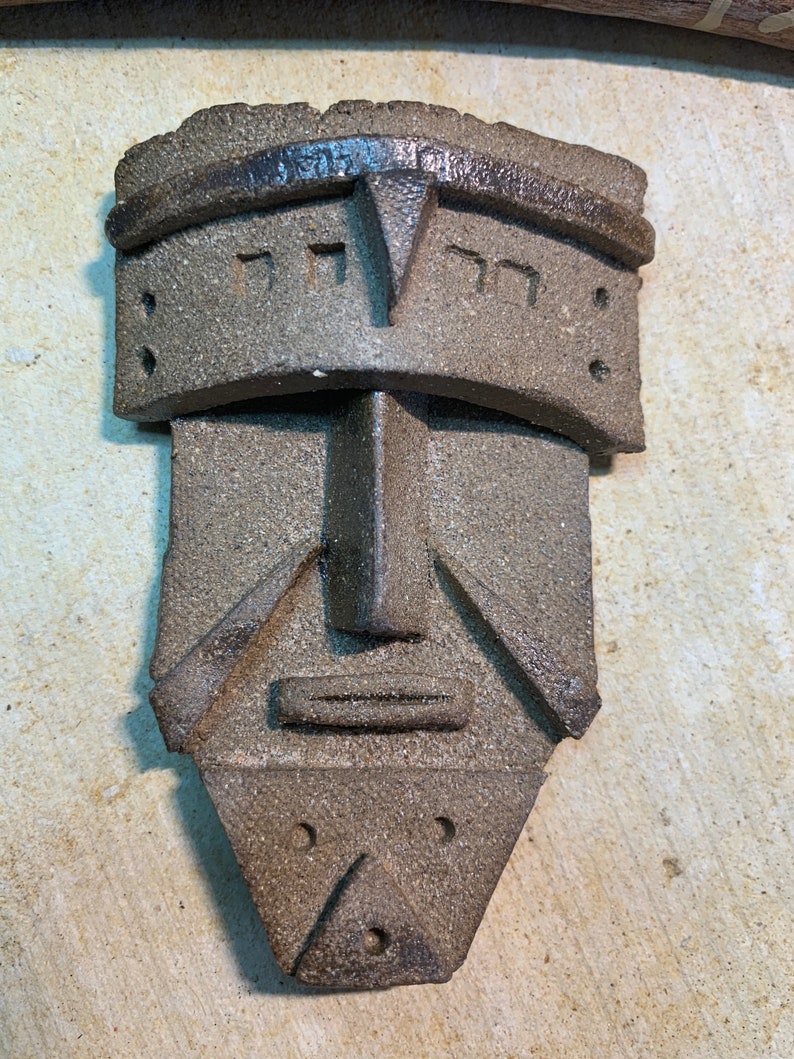 Kush - Shaman Mask Collection, Ceramic Icon Inspired by Mayan, Aztec ...