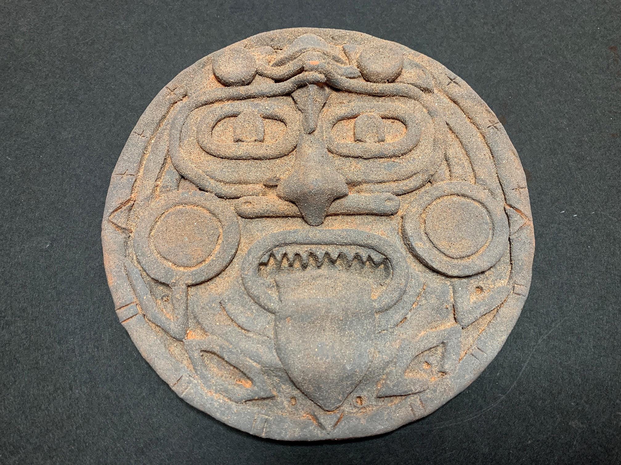 Mayan Calendar Face - Wall Art - Etsy