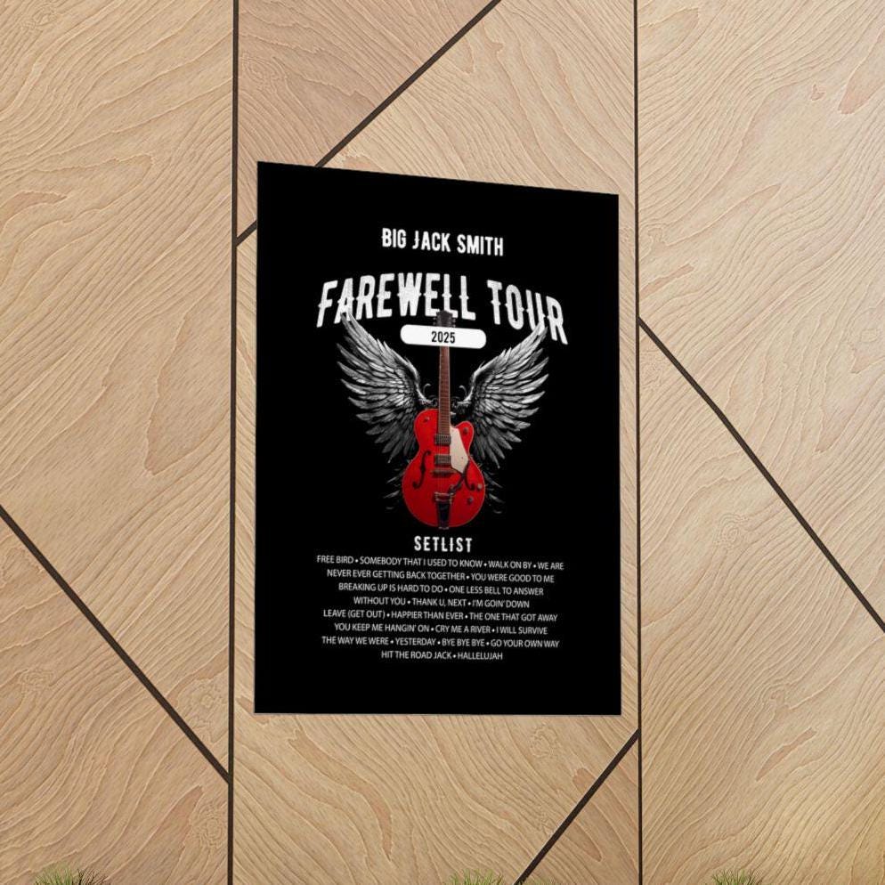 Personalized Retirement FAREWELL TOUR Poster, Funny Music-themed Gift ...
