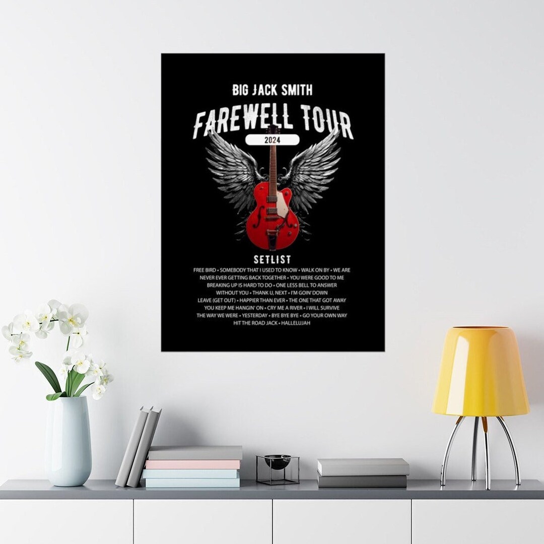 Personalized Retirement FAREWELL TOUR Poster, Funny Music-themed ...