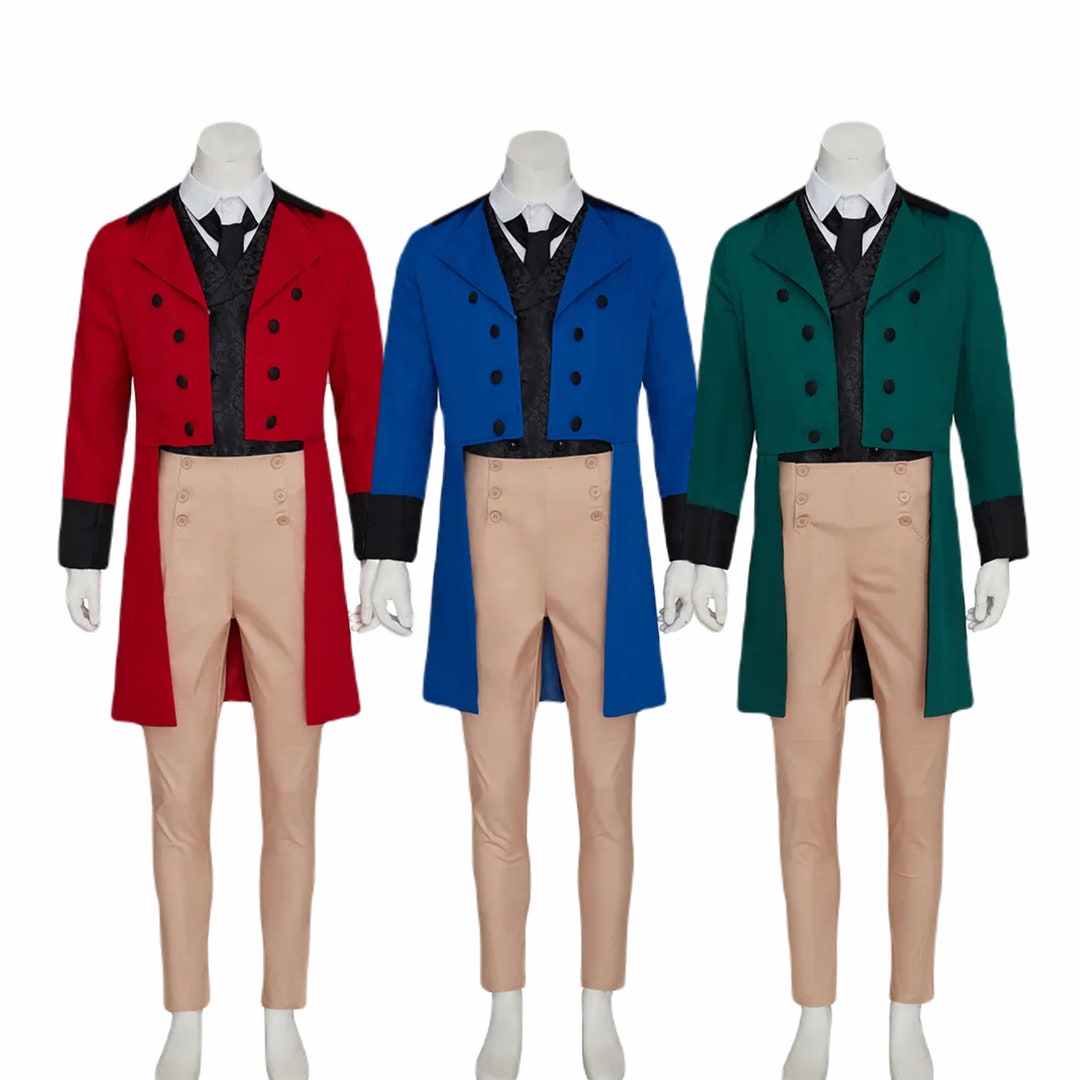 Anthony Bridgerton Cosplay Costume Men's Regency Vest - Etsy