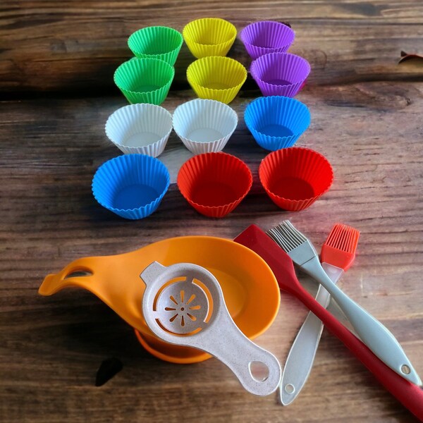 Silicone Baking Cups - Etsy