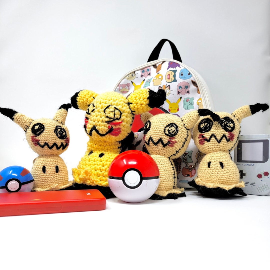 Handmade Crocheted Mimikyu Plushie - Etsy