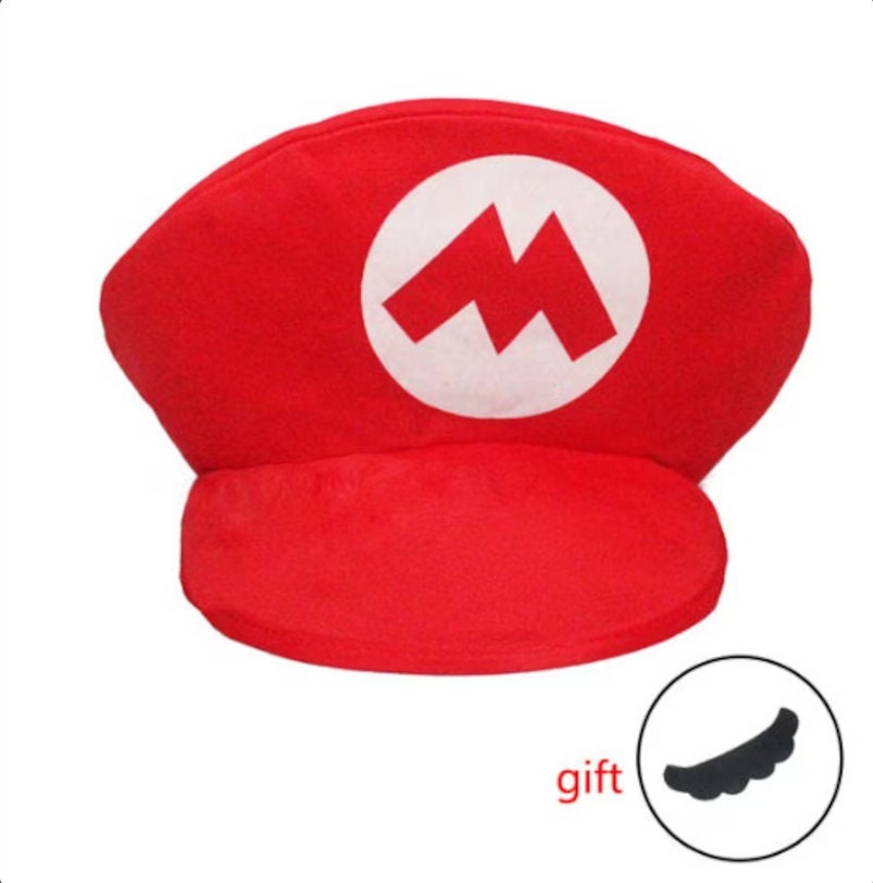 Super Mario Brothers Cap Adult Kids Unisex Cap Costume Hat - Matching ...