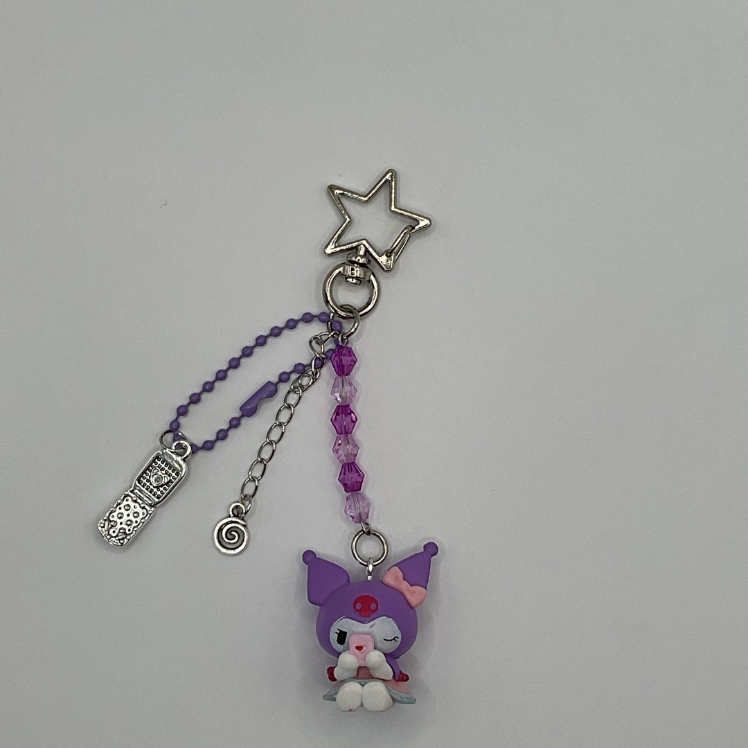 Kuromi Crochet Keychain at Adrian Hatley blog