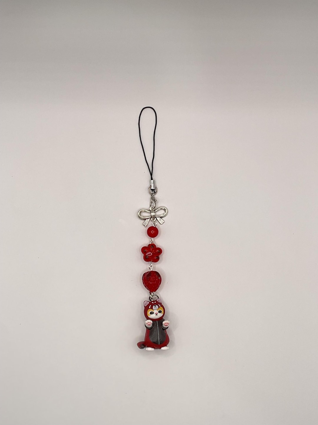 Red Panda Mofusand Phone Charm - Etsy