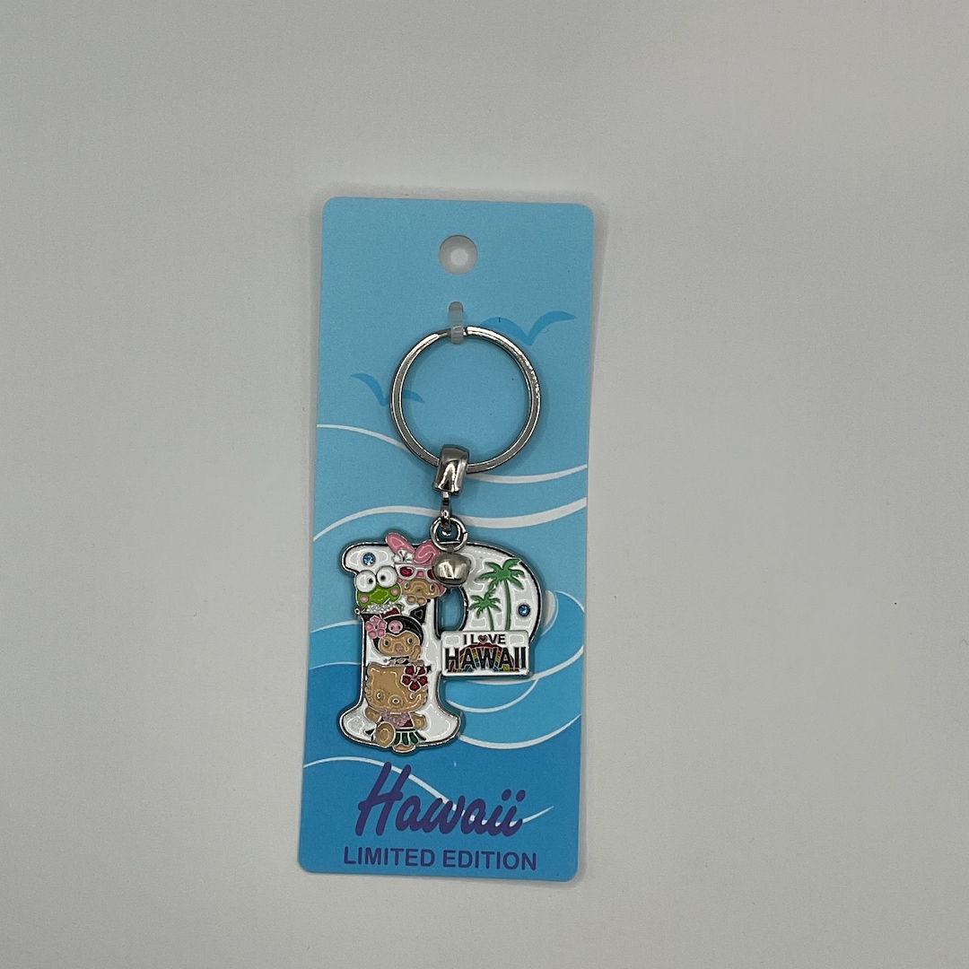 Hello Kitty Hawaii Keychain - Etsy