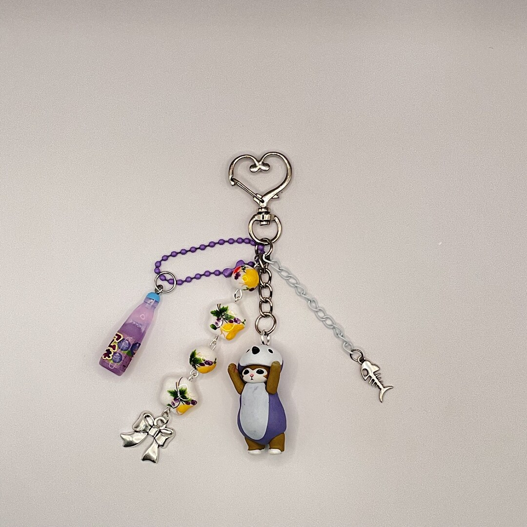 Penguin Mofusand Keychain - Etsy