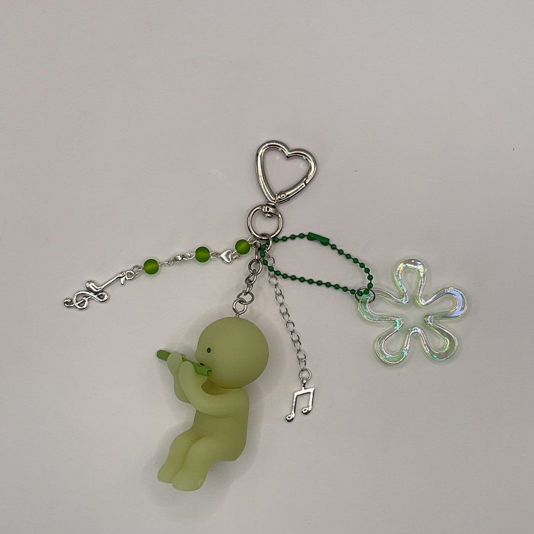 Smiski Keychain - Etsy