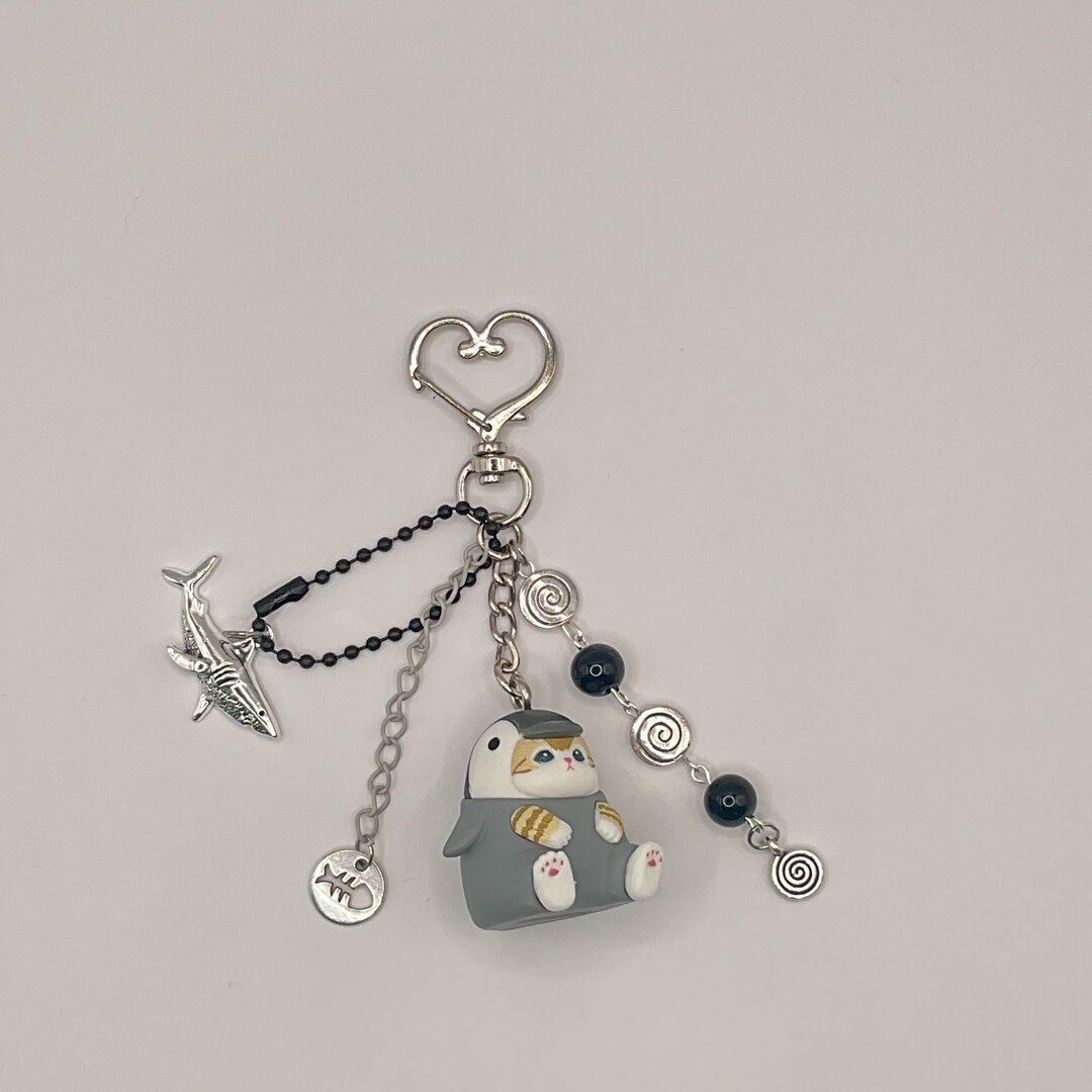 Penguin Mofusand Keychain - Etsy
