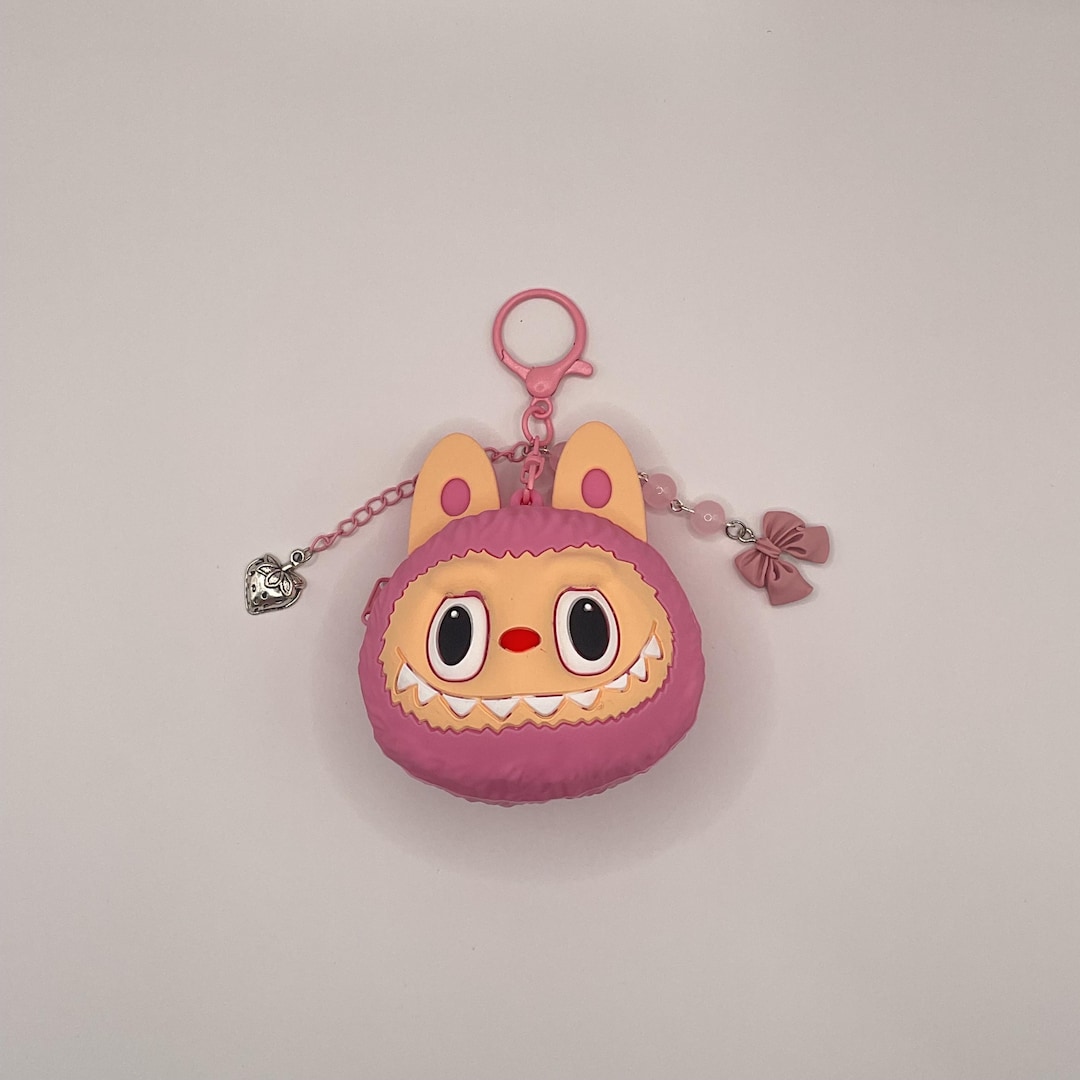Labubu Handmade Keychain and Coin Purse - Etsy