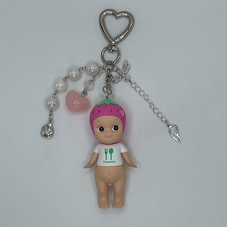 Strawberry Seoul Series Sonny Angel Keychain - Etsy