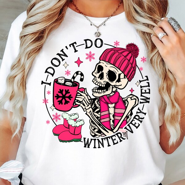 Freezin Season Skeleton Png - Etsy