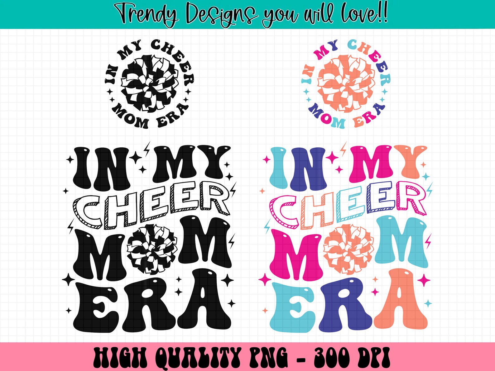 In My Cheer Mom Era Png Cheer Mom Png Cheer Mama Png Cheer - Etsy