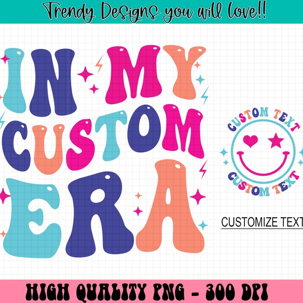 In My Era Wavy Font - Etsy