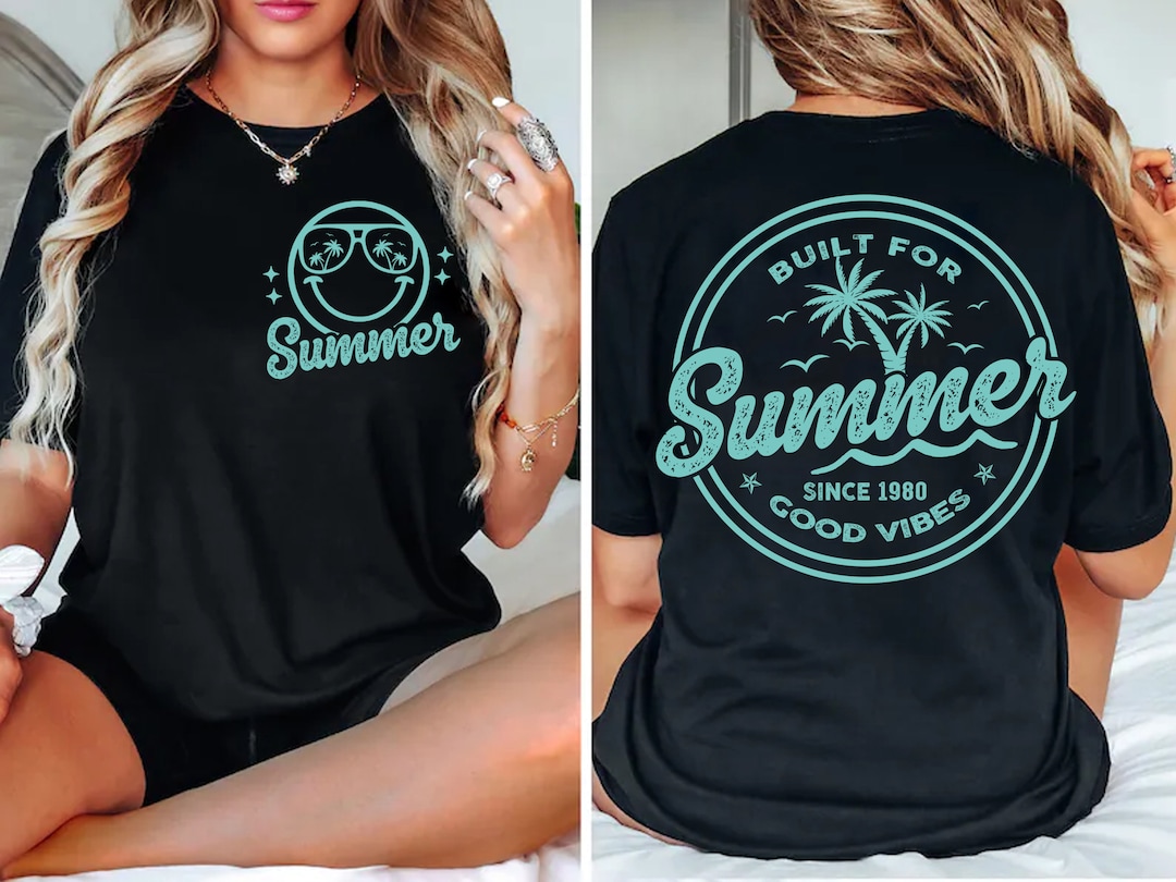 Built for Summer Png, Retro Summer Png, Summer Vibes Png, Trendy Shirt ...