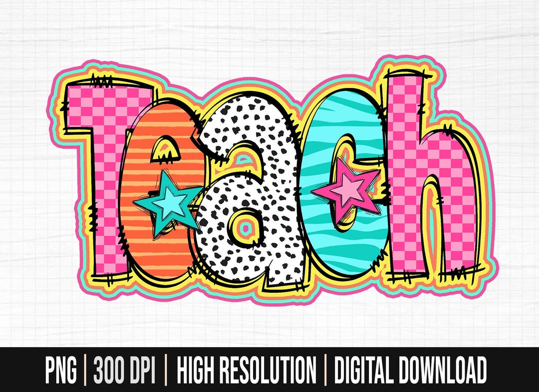 Teach Png Colorful, Checkered Teach Png, Zebra Print, Teacher Dalmatian ...