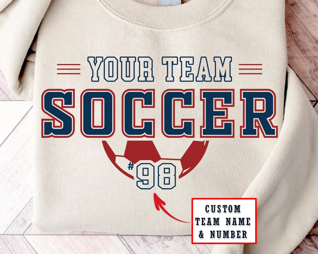 Custom Soccer Team Png, Soccer Ball Player Template, Soccer Mom Png ...