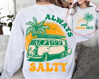 Always Salty PNG, Sublimation Design, Instant Download Summer Design ...