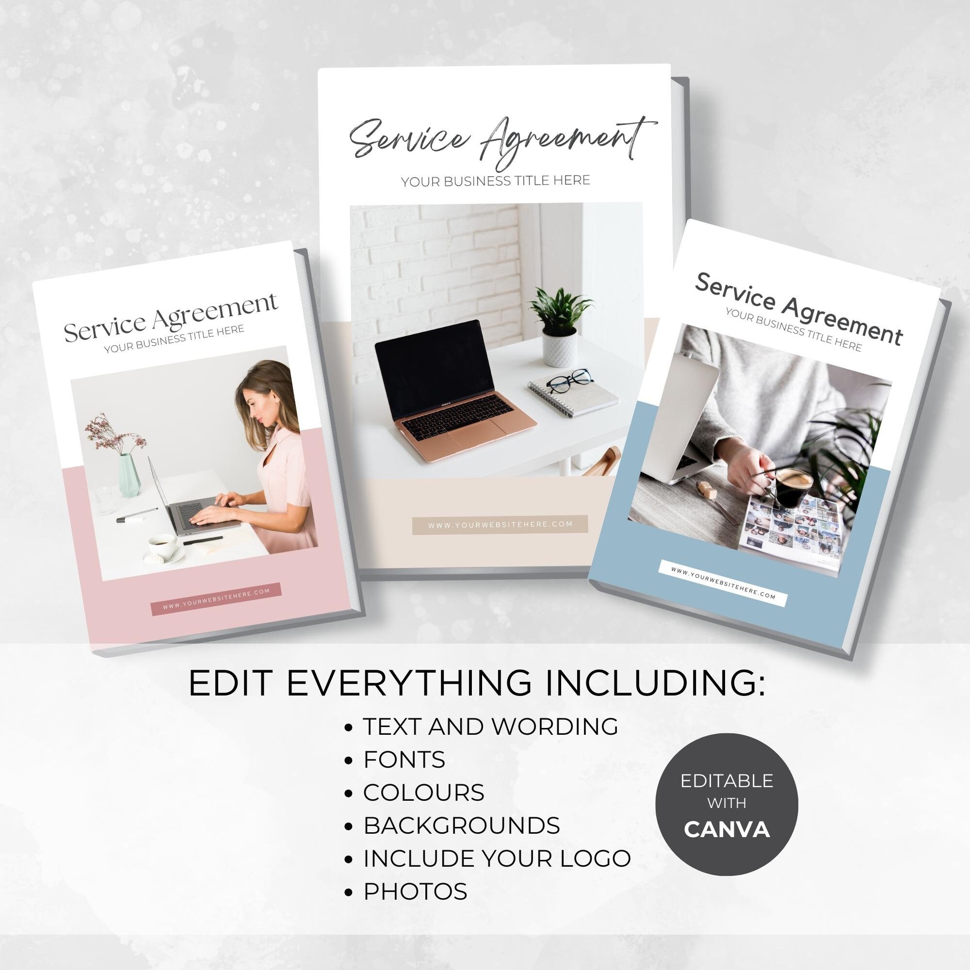 Contract Template | Sleep Consultants | Service Agreement Template ...