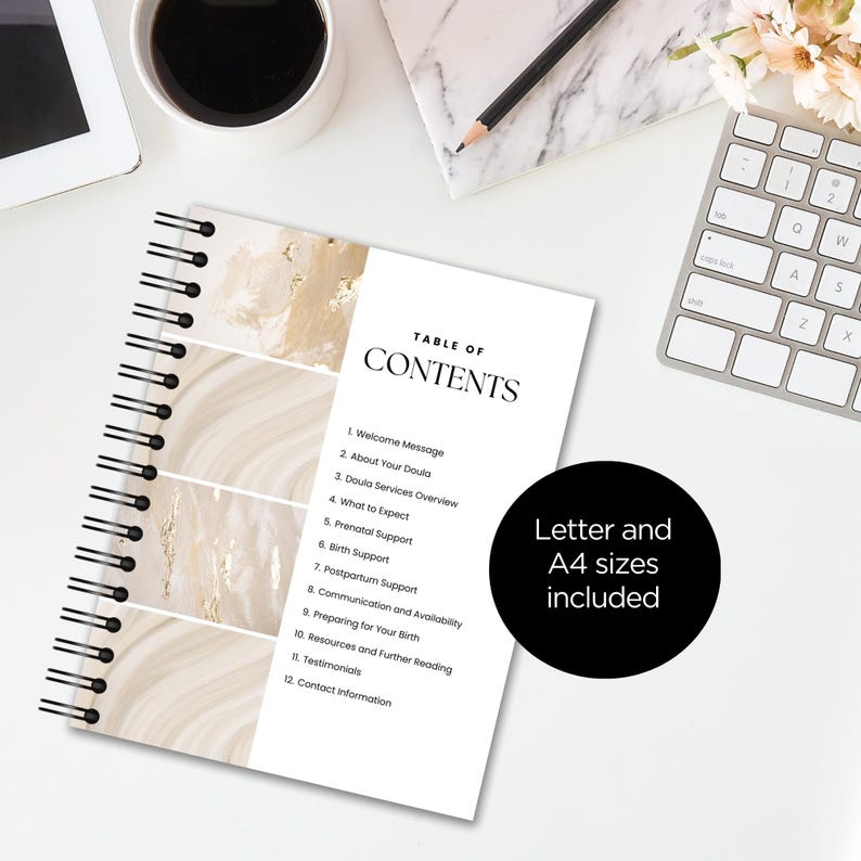 Doula Client Welcome Guide Template: Canva Ebook (14 Pages) - Etsy