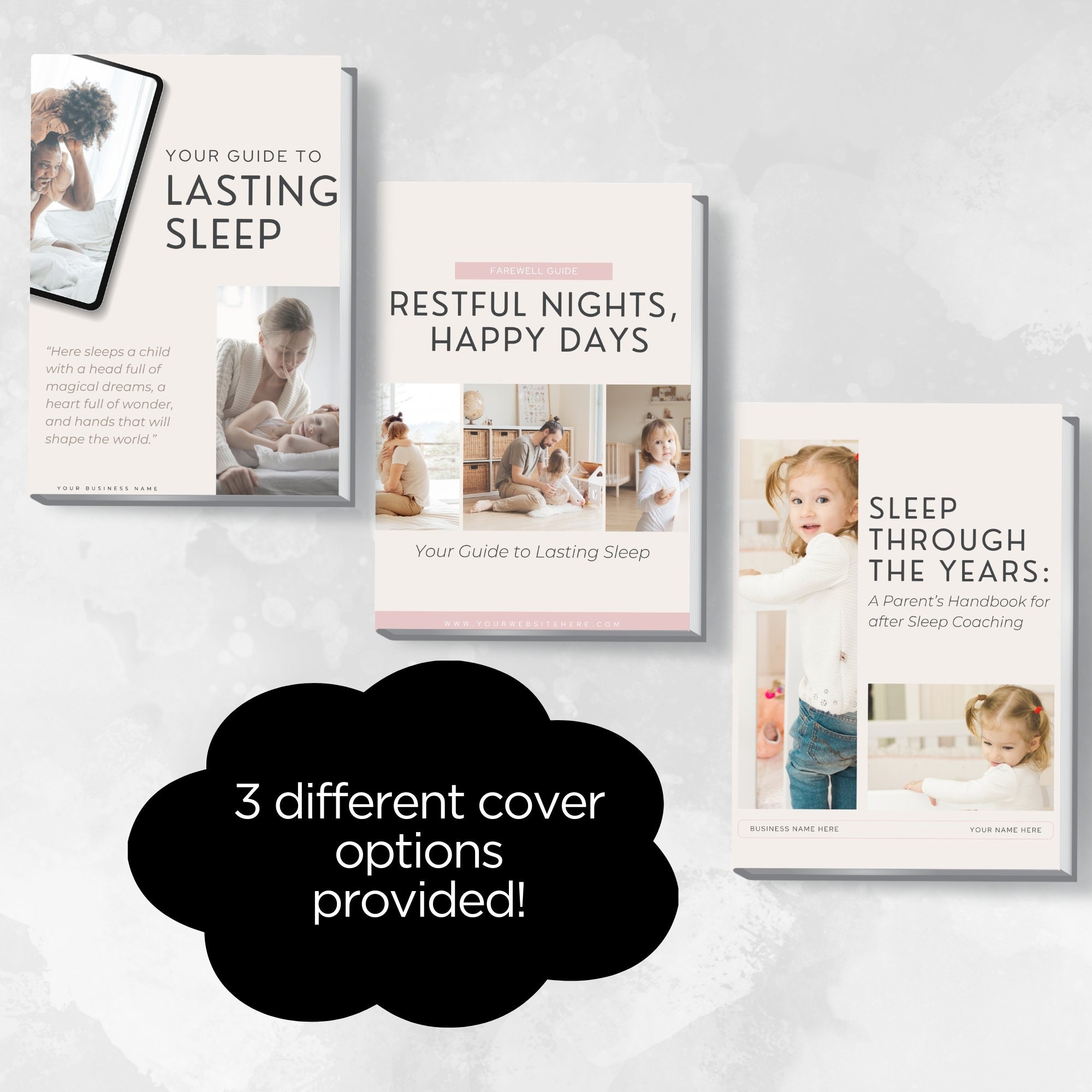 Client Farewell Guide Template, Sleep Consultants, Child Sleep Coach ...