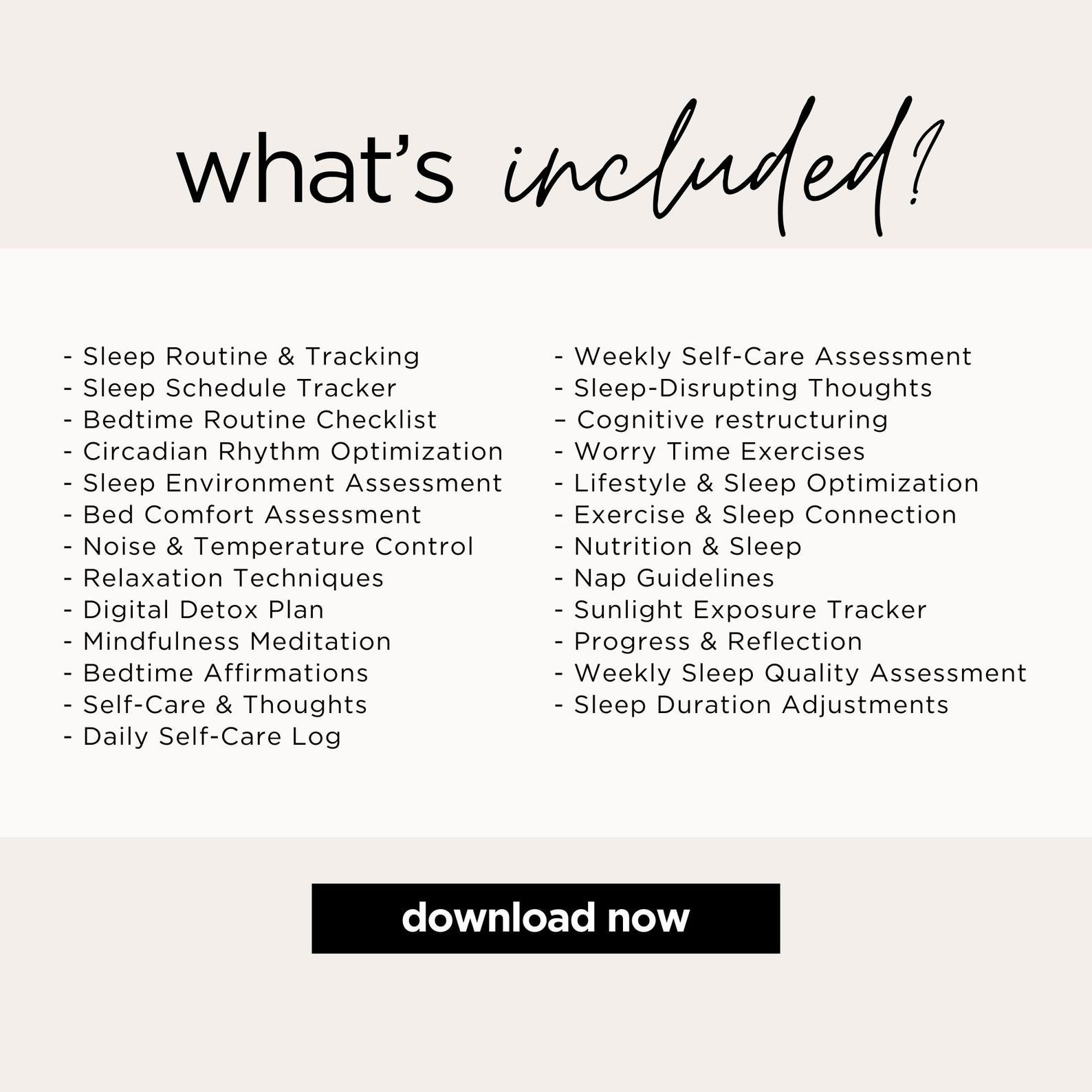 Sleep Hygiene Worksheets: Self-care Journal, Habits Tracker (editable Canva Template) - Etsy