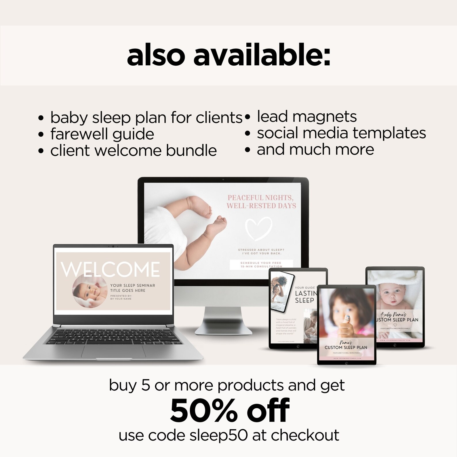 DIY Early Morning Wakings Guide Template, HEADINGS ONLY, Sleep Training ...