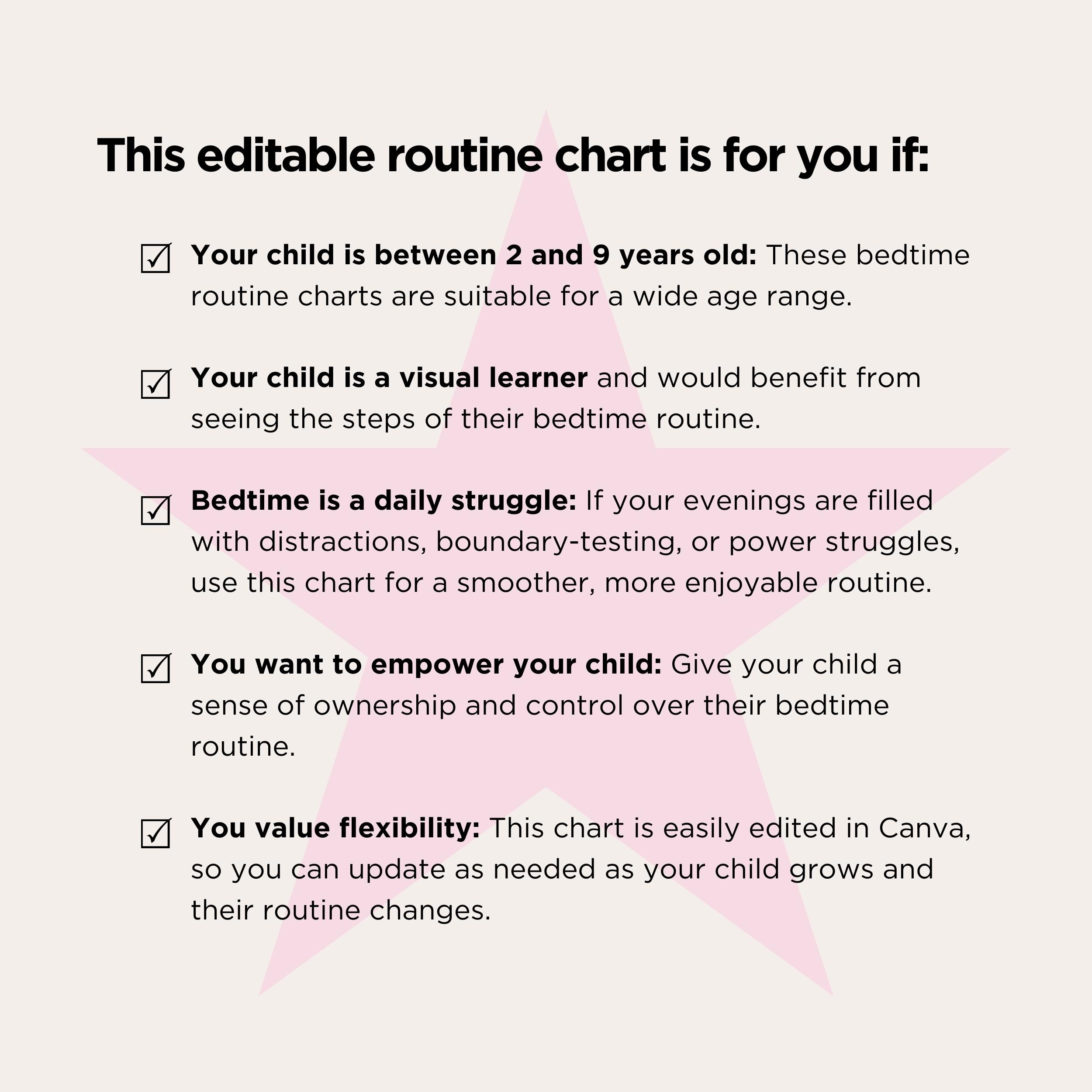 ADHD Autism Kids Routine, Printable Folding Flip Chart for Kids ...