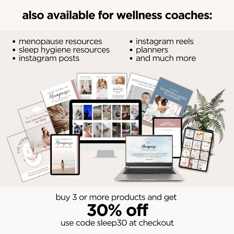 Menopause Guide: Symptom Relief & Hormone Balance (canva Template) - Etsy