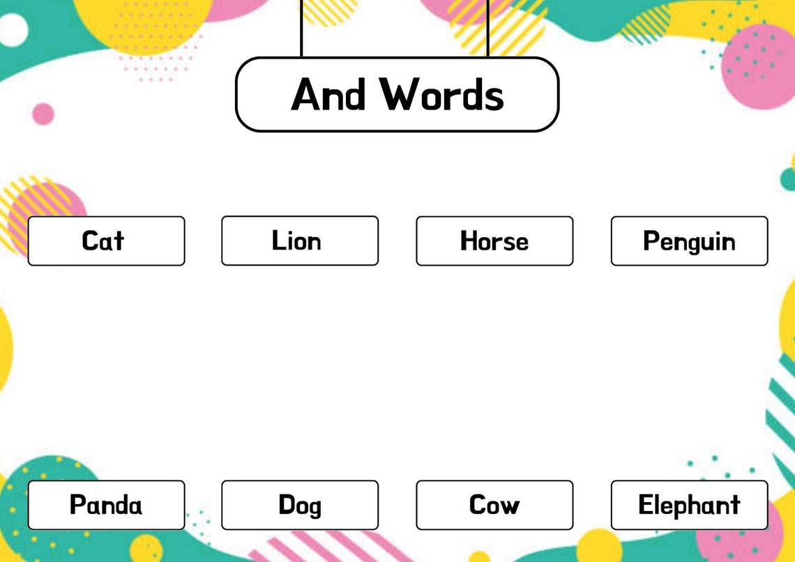 Montessori Animal Names Cards - 32 Printable Flashcards, Digital ...