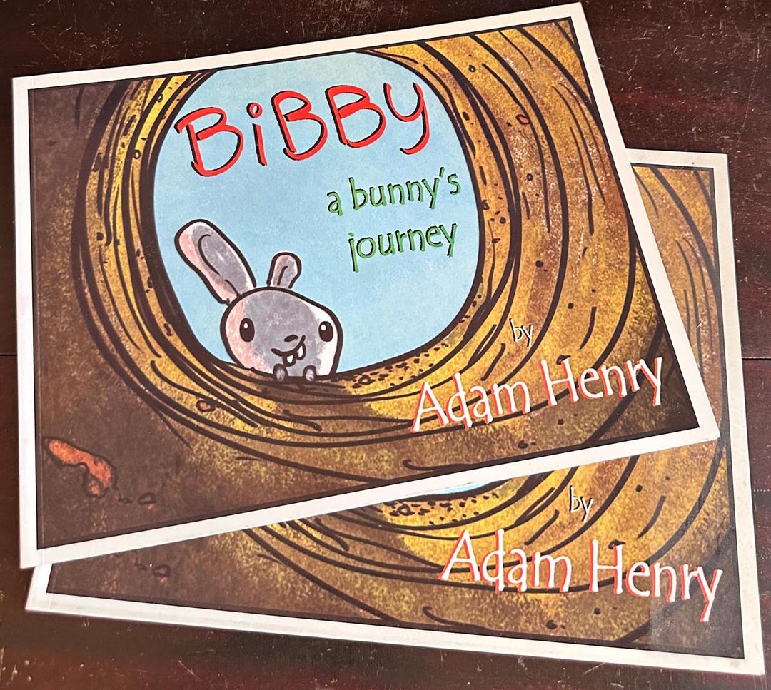 Bibby the Bunny Children's Book by Adam Henry - Etsy