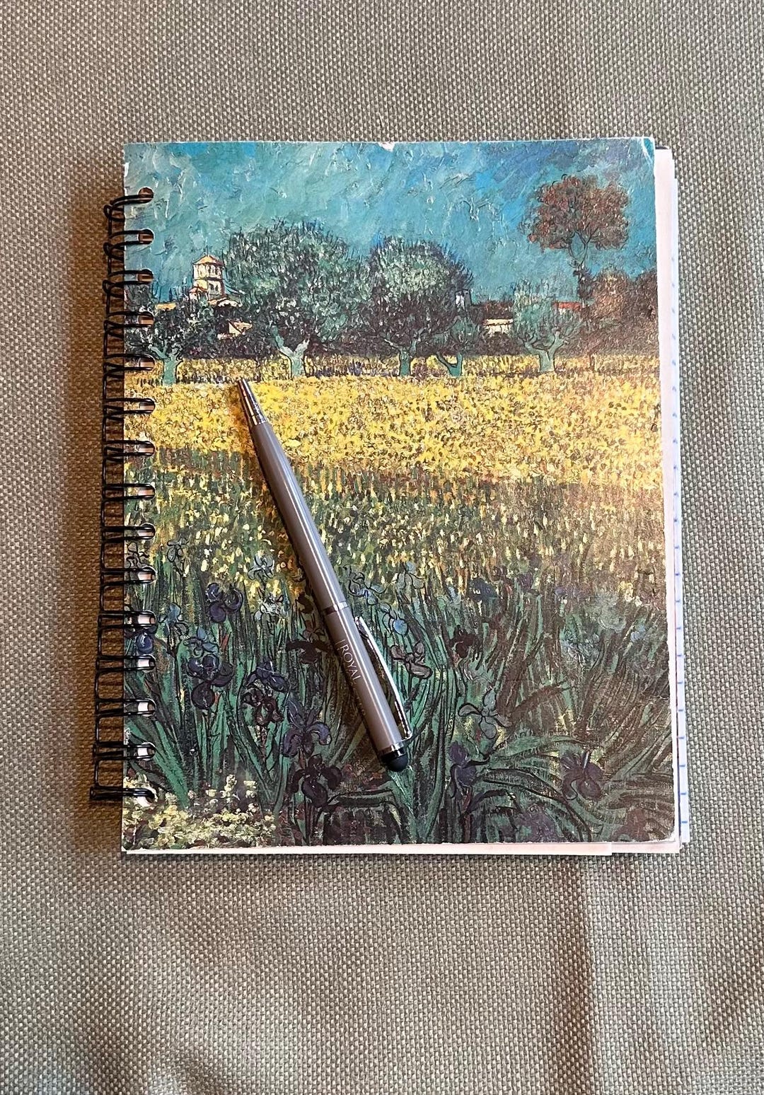 Journal/notebook/drawing Pad Made of a Repurposed Vincent Van Gogh Art ...
