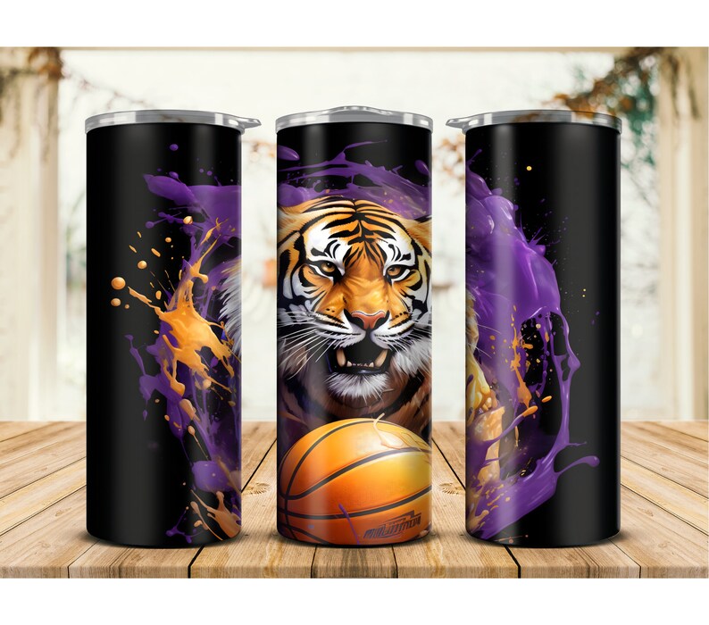 TIGER BASKETBALL Sublimation Wrap - Etsy