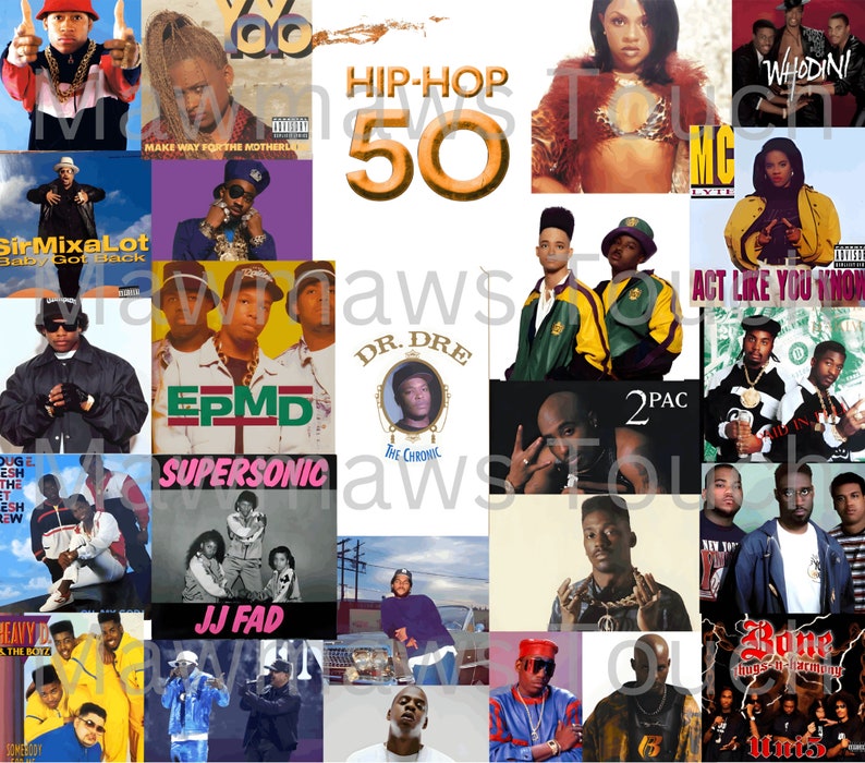 Hip Hop 50 Years - Etsy