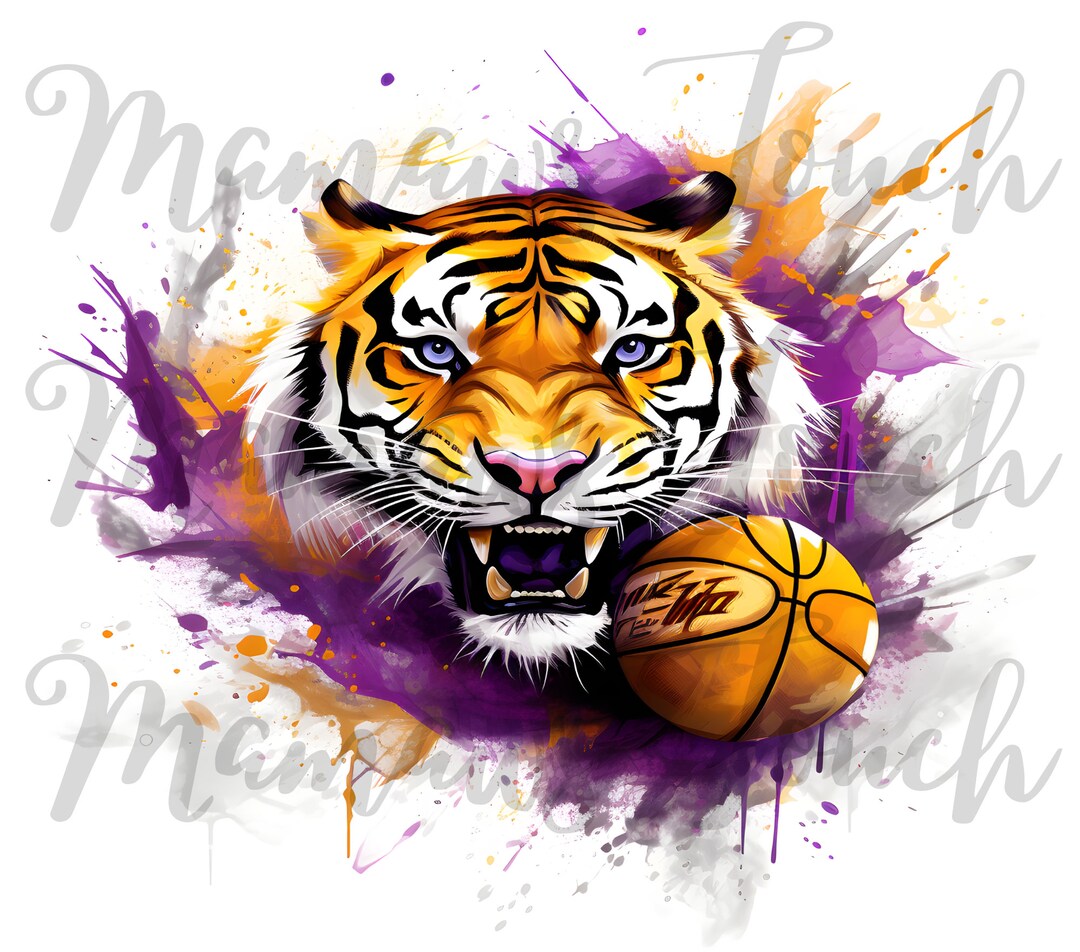 TIGER BASKETBALL Sublimation Wrap - Etsy