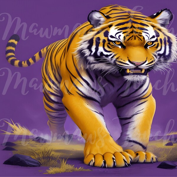 Lsu Tiger Stadium 3d Shadow Box - Etsy