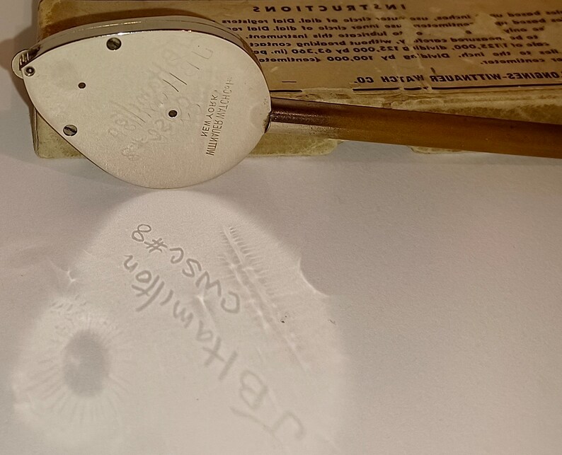 Opisometer Curvimeter Meilograph Map Measuring Tool Longines Wittnauer ...