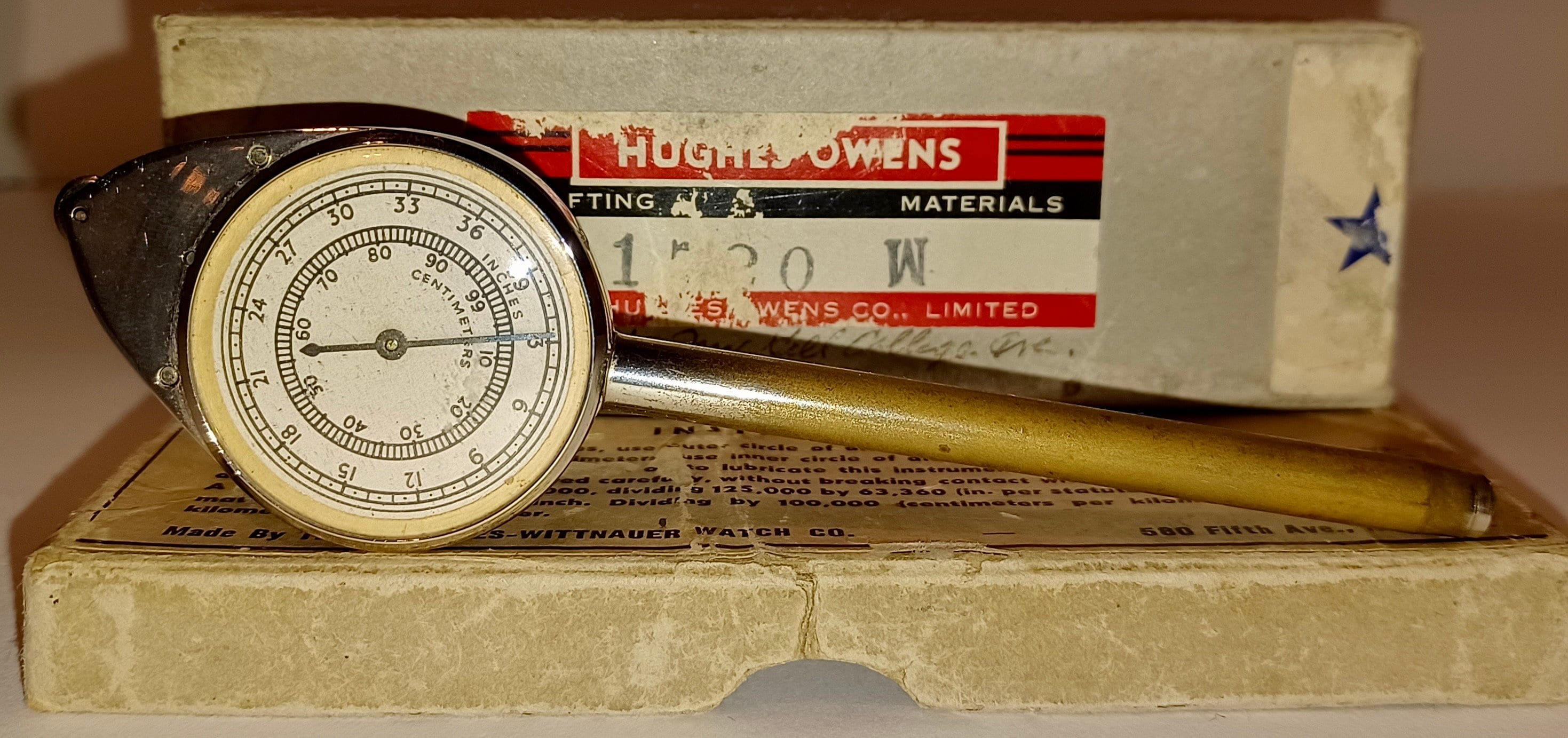 Opisometer Curvimeter Meilograph Map Measuring Tool Longines - Etsy