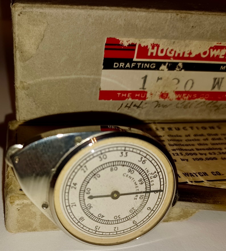 Opisometer Curvimeter Meilograph Map Measuring Tool Longines - Etsy